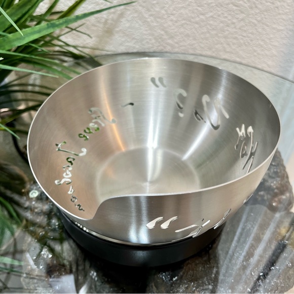 Steelforme | Accents | Stainless Steel Lasercut Bowl Why Not Us By ...